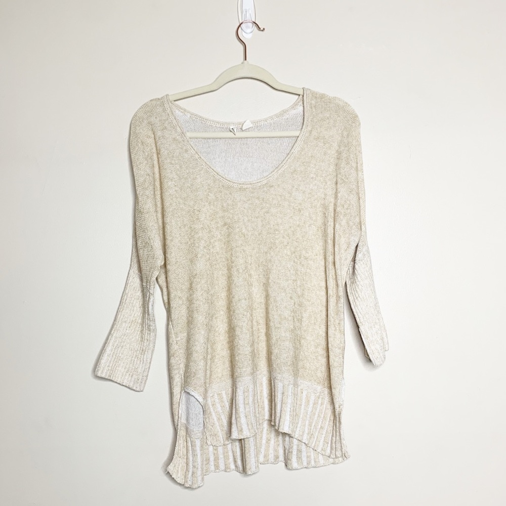 Anthropologie Moth Sweater Oatmeal - Gem